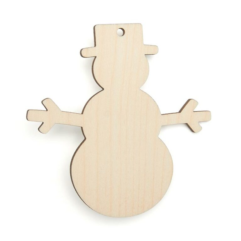 Wooden Christmas Craft Shapes & Blanks, Cutouts to Make DIY Crafts